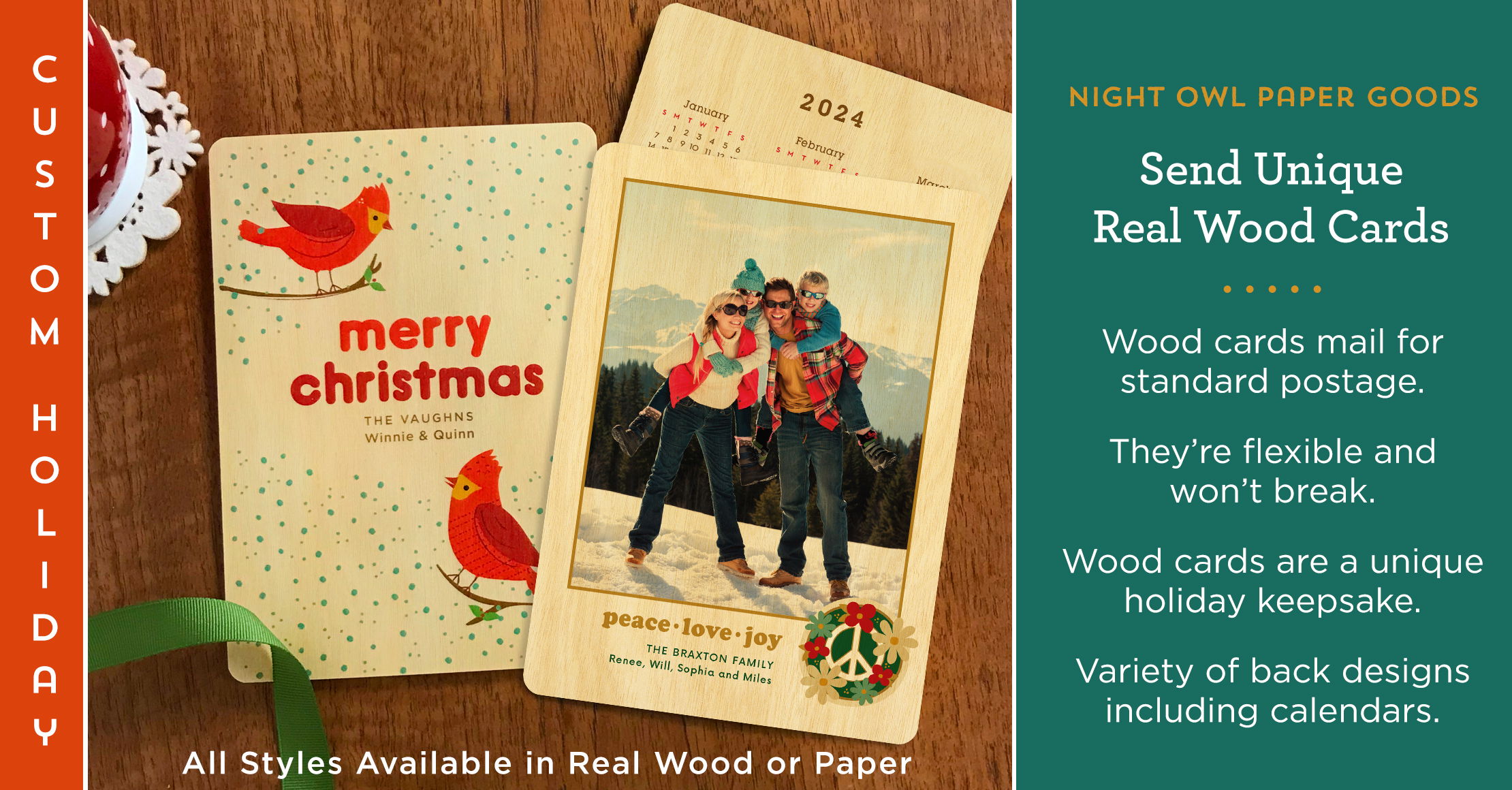 Night Owl Paper Goods — Stationery And Ts · Wood And Letterpress